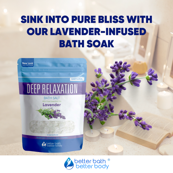 Lavender-Infused Bath Salts For Relaxation – Better Bath Better Body