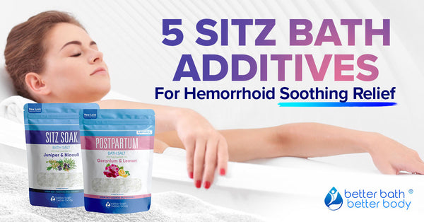 5 Sitz Bath Additives For Hemorrhoid Soothing Relief – Better Bath ...
