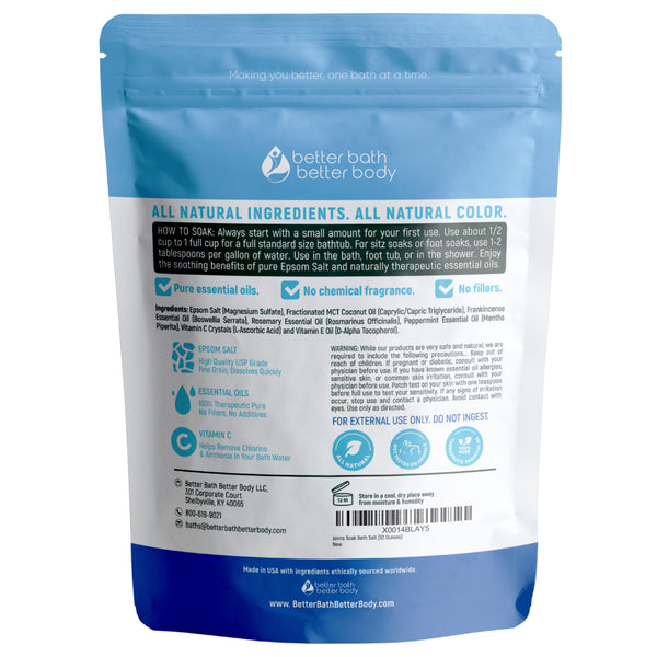 Joints Soak Bath Soak with Pure Epsom Salt - Buy Online – Better Bath ...