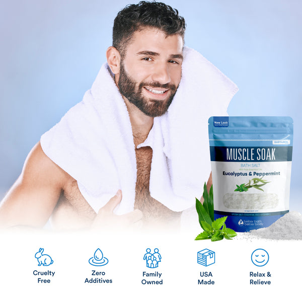 Relaxing Baths - Muscle Bath Soak Epsom Salt - Buy Online – Better Bath ...