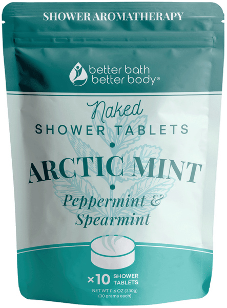 Arctic Mint Shower Tablets: Peppermint and Spearmint Aroma – Better ...