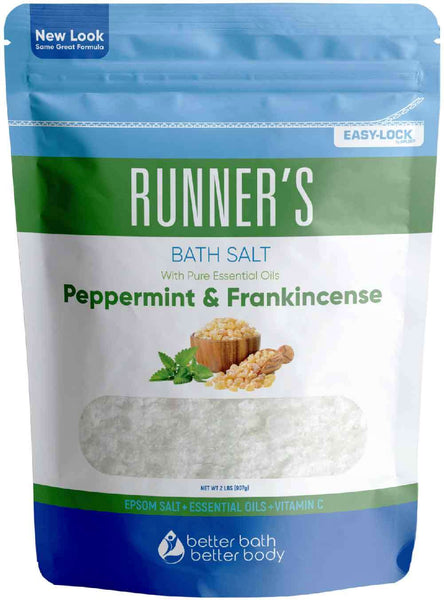 Runner's Bath Salt - Tea Tree Oil - Better Bath Better Body